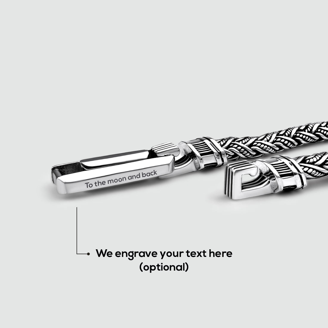 Men's Sterling Silver Hexagon Bracelet - Rasim | NineTwoFive